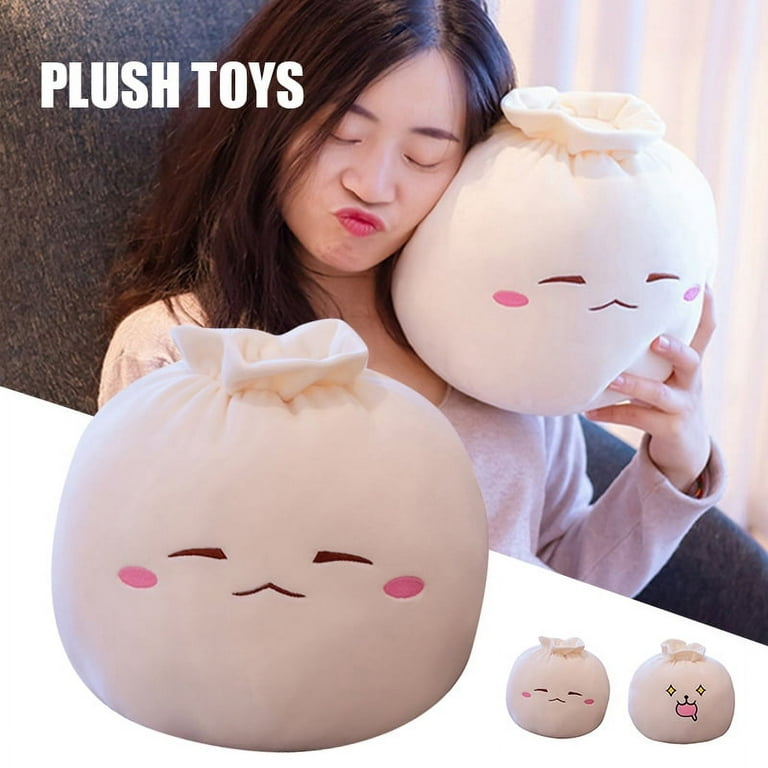 Dumpling Plush Pillow Cute Expression Dumpling Stuffed, 52% OFF