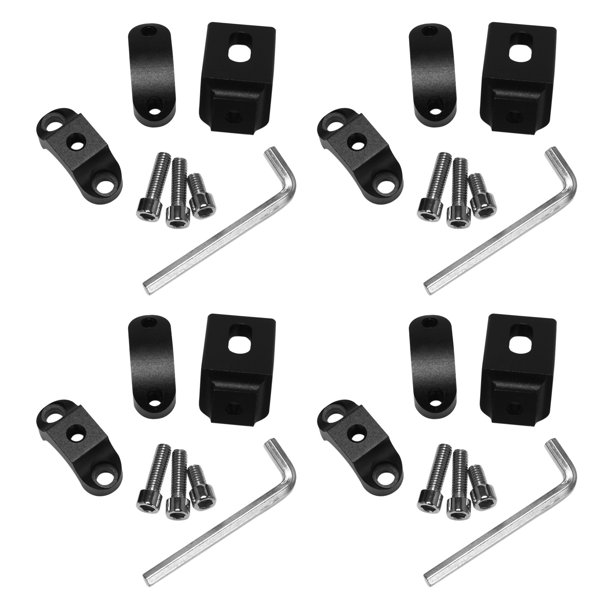 4X Universal Handlebar 22mm 7/8Inch Headlight Bracket Spotlight Mount ...
