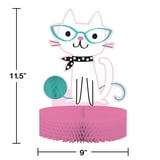 Purr-fect Cat Birthday Party Decorations Kit - Walmart.com