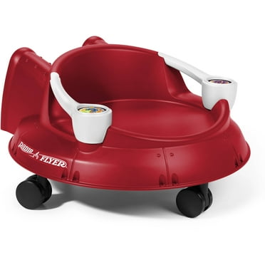 Radio Flyer, Cyclone Ride-on for Kids, Arm Powered, 16" Wheels, Red ...