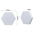 Hinzonek 8pcs Hexagon Lights with Remote, Smart DIY Hexagon Wall Lights ...