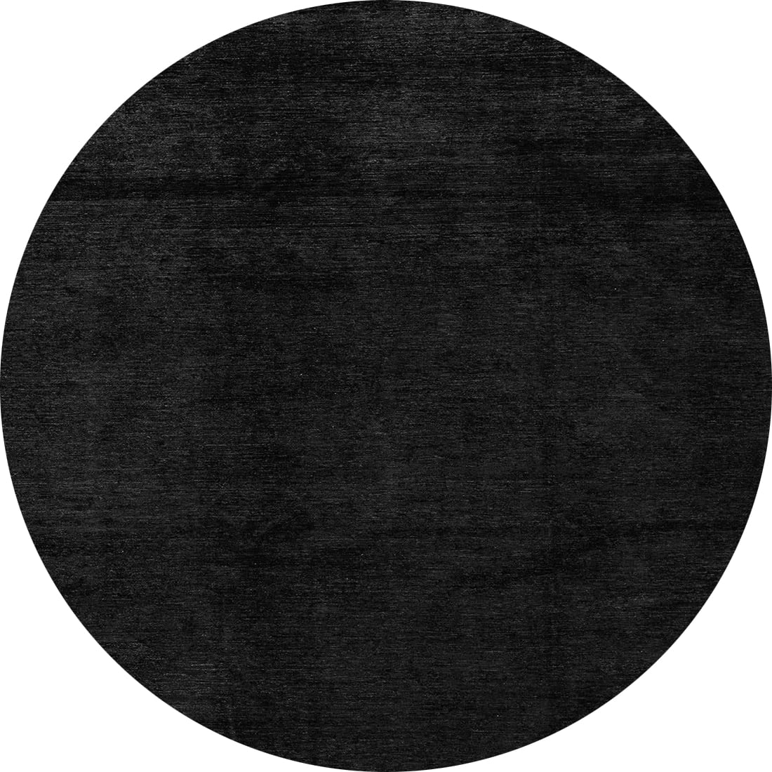 Ahgly Company Indoor Round Abstract Gray Modern Area Rugs, 8' Round ...