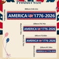 Clode Anniversary Banner America 2026 Banner 4th of July Decorations ...