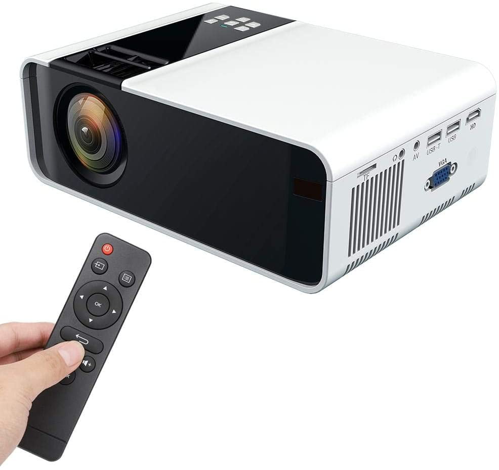 Mini Projector, Full HD 1080P LED Home Theater Projector Support HDMI ...