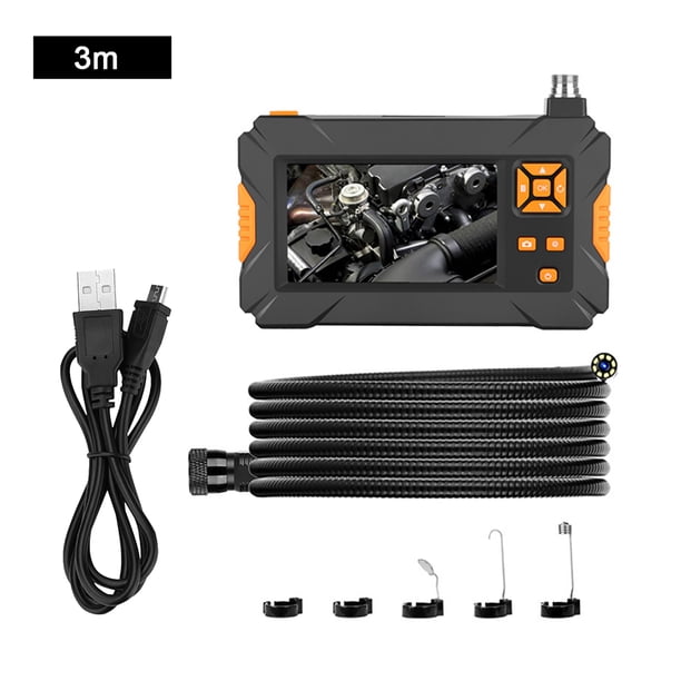 Endoscope Camera,4.3in P30 1080P 70° P Pipe Camera Pipe Inspection ...