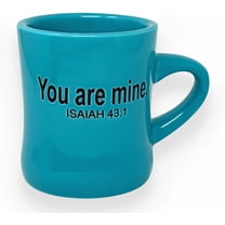 The Chosen, Ceramic Mug, 11 oz, Teal with Isaiah 43:1 Scripture ...