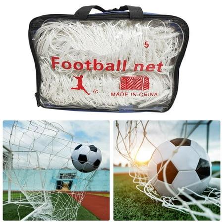 2 Packs Football Goal Net Replacement Nets for 5-7 Nets for 5-7 People ...