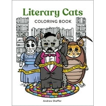 Literary Cats Coloring Book, (Paperback) - Walmart.com