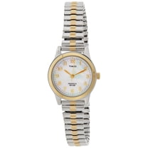 Timex Women's T2M828 Essex Avenue Two-Tone Stainless Steel Expansion ...
