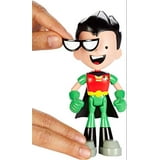 Mattel Teen Titans Face-Swappers Robin Action Figure, Interchangeable ...