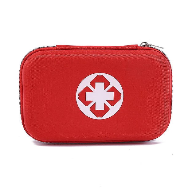 Mini caja semirrígida roja, impermeable, emergencia médica, botiquín de ...