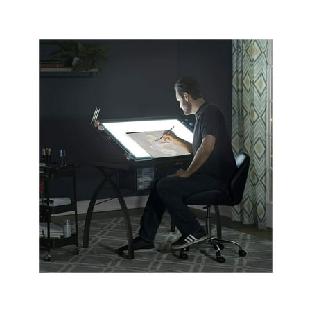 Artograph Futura Adjustable Home Drafting Light Table Drawing Desk ...