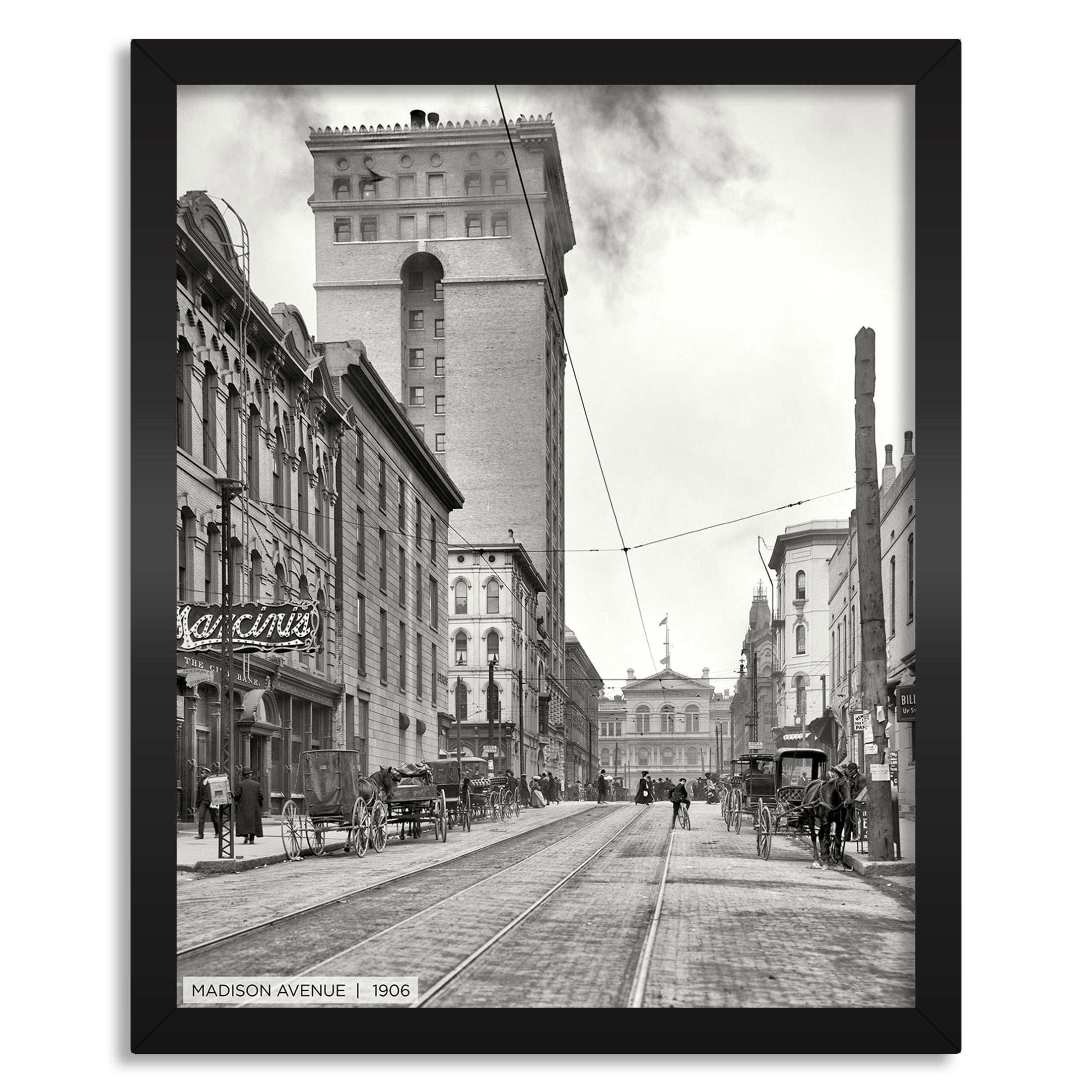 Second Story Collection, Memphis 16x20 Straight Fit Framed Canvas ...