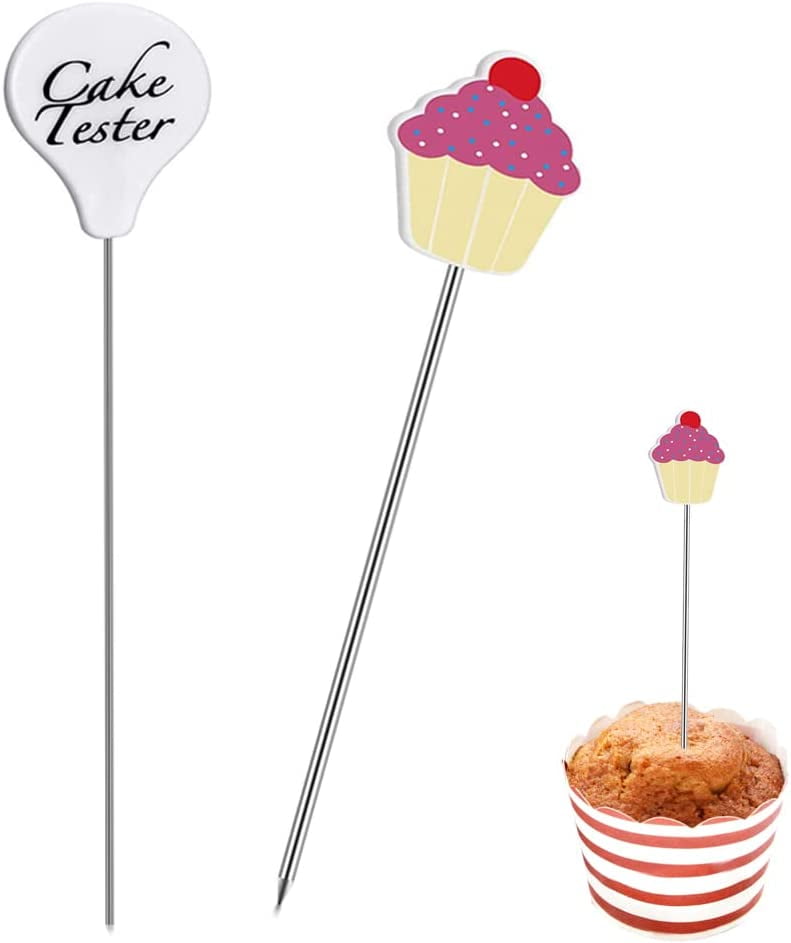 Cake Tester Needles Stainless Steel Reusable Cake Testing Needles Metal ...
