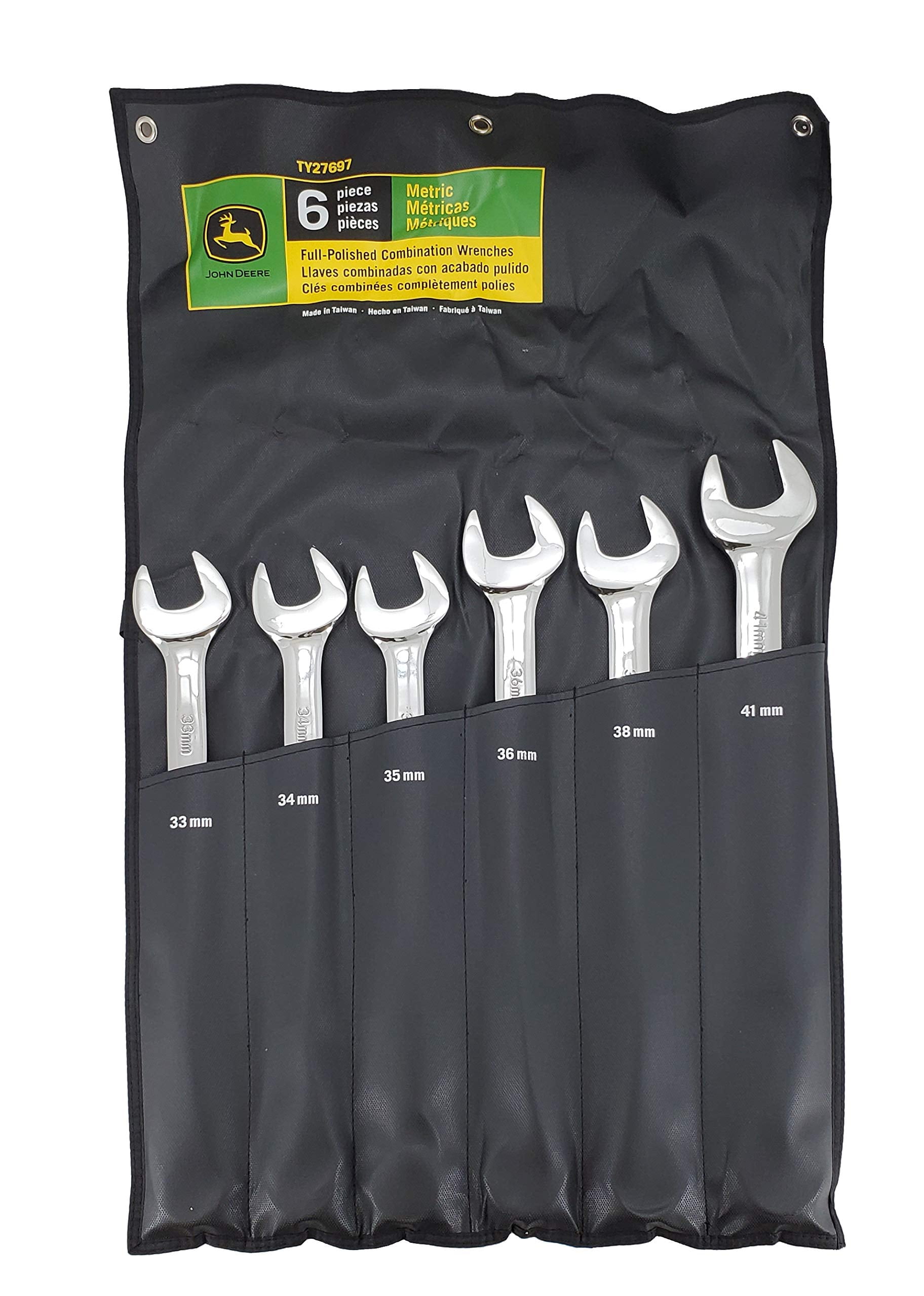 John Deere 6 Piece Metric Wench Set - TY27697 - Walmart.com