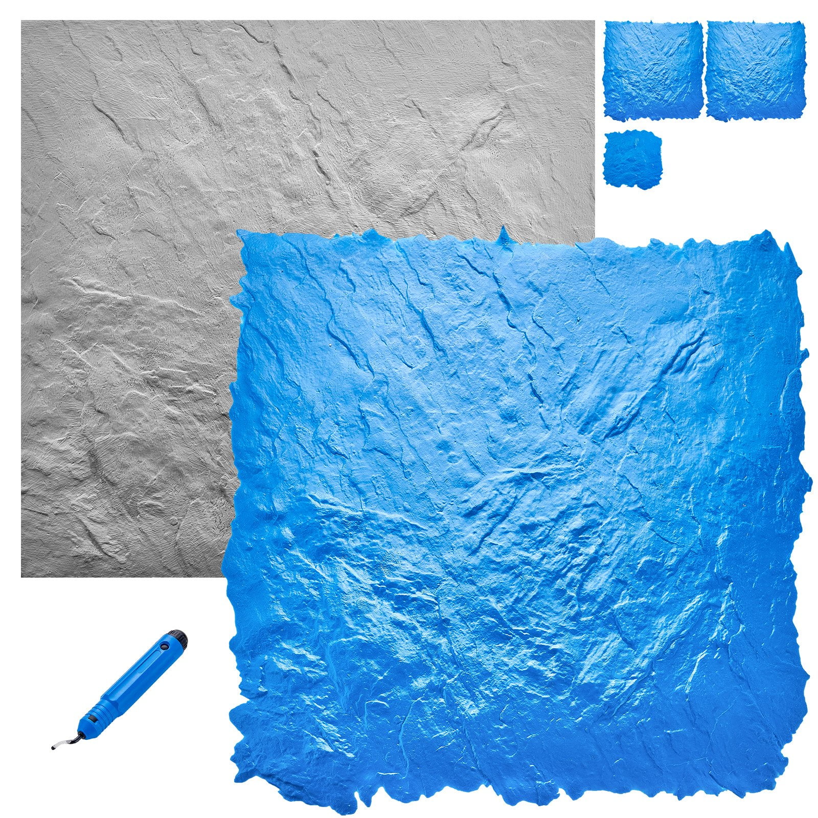 Click here for Staway Concrete Stamps Mat Set - 4 Pcs Polyurethan... prices