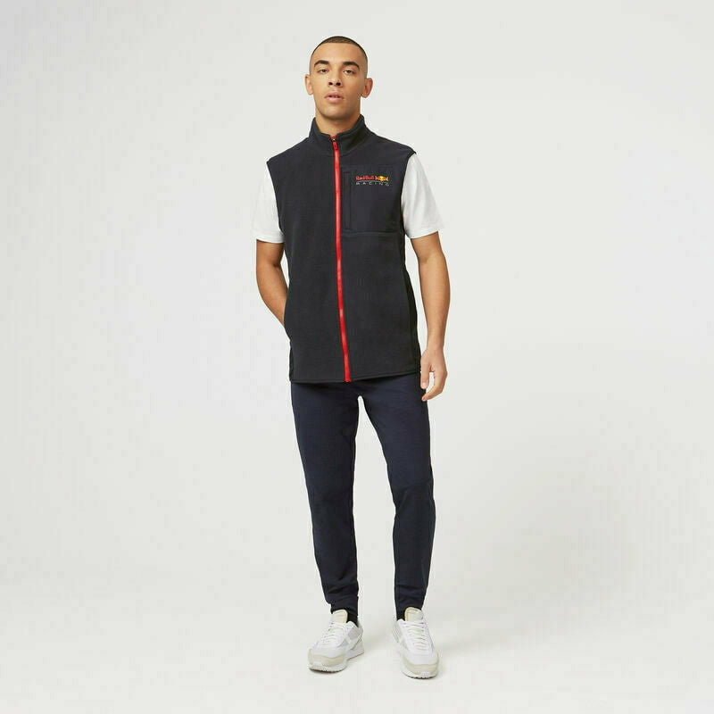 Buy Red Bull Racing F1 Men's Fleece Vest - Navy Online at Lowest Price ...