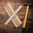 Luxshiny 4Pcs Wooden Hammer Handles Replacement Hardwood Tool Handles ...