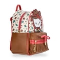 Hello Kitty Women's Cowgirl Faux Leather Mini Backpack, 10.5", Brown ...