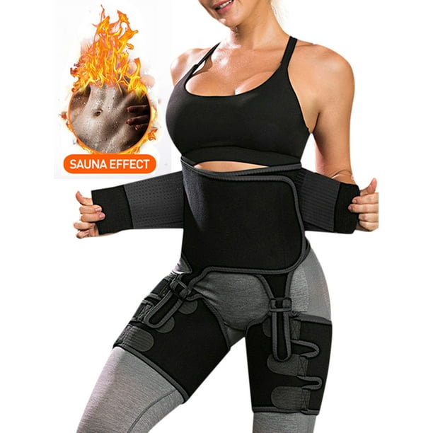 SAYFUT - 3 in 1 Adiustable Waist Trainer for Women Waist and Thigh ...