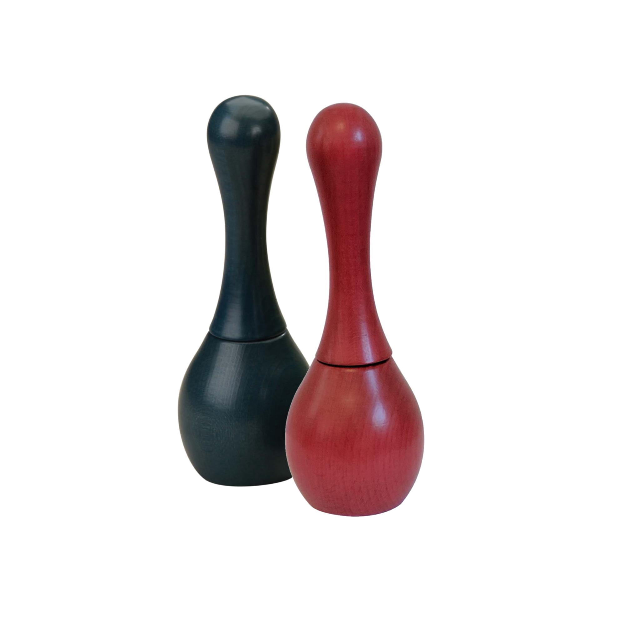 Maracas 9-Inch Beechwood Spice Mill (Red and Blue, 2-Pack) - Walmart.com