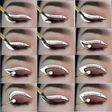 Nine Tail Fox Eyeliner Eyeshadow Sticker, Eye Crease Shield, Eyeliner ...