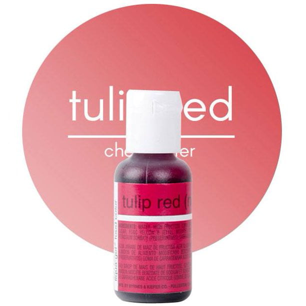 Chefmaster Liqua-Gel Food Color .70 oz Tulip Red - Walmart.com