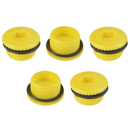 MLD-M26 M26 Hex Socket Design PE Plastic Male Threaded Sealing Cap ...