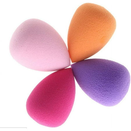 4 x Powder Puff Soft Sponge Powder Puff Pads Makeup Sponge Blender ...