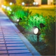 Pure Garden Weather-Resistant LED Outdoor Solar Lights 4-Pack (Black ...