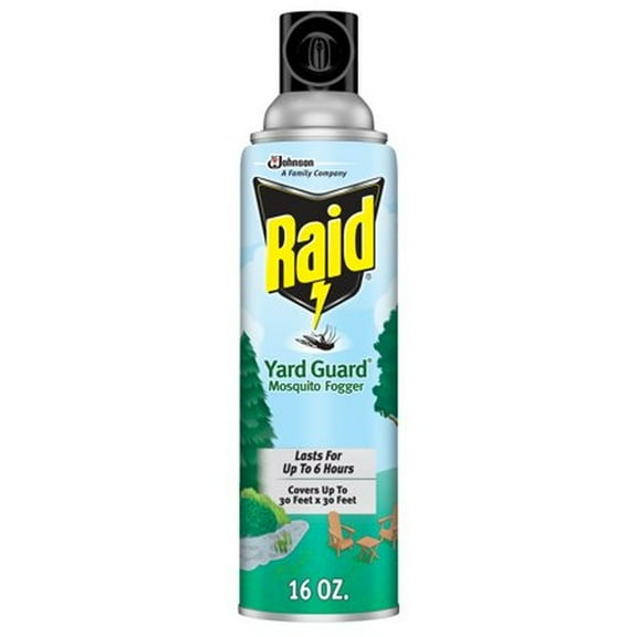 Raid Yard Guard Mosquito Fogger 16 oz (Pack of 32) - Walmart.com