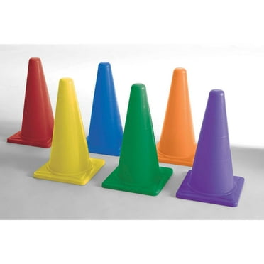 US Games® Color My Class® 18" Game Cones, 6-Pack - Walmart.com