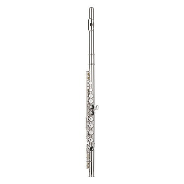Stagg Flute with B-Foot Joint, Open Holes, In-Line G and French Style ...