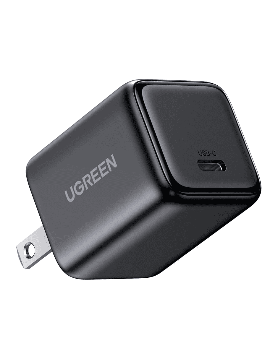 Mini Cargador Ugreen 20w Carga Rápida Pd Gan Usb C Color Gris | Bodega ...