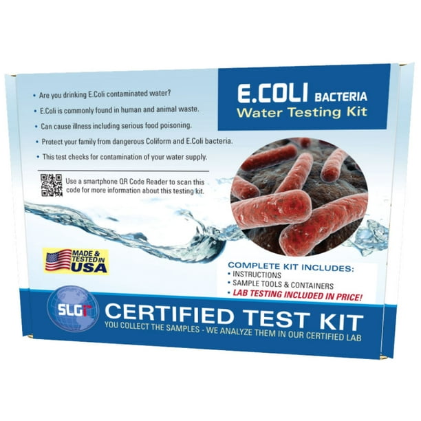 E. Coli and Coliform Test Kit in Water 1 PK (3 Bus. Days) Schneider ...