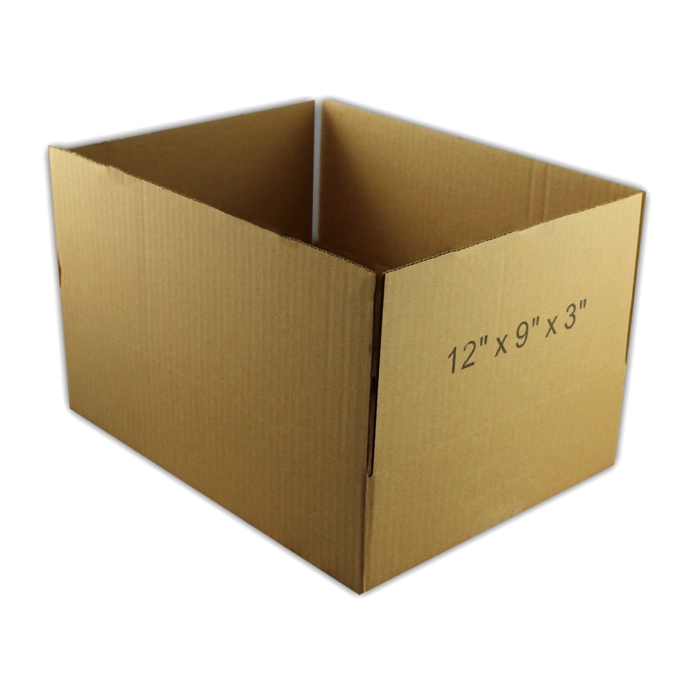 EcoSwift Brand Premium 12x9x3 Cardboard Boxes Mailing Packing Shipping ...