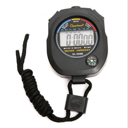 Sports Stopwatch Timer Professional Digital Stopwatch Multifunctional ...