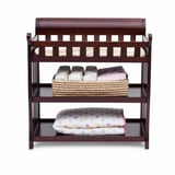 Delta Children Eclipse Changing Table with Pad, Dark Chocolate ...