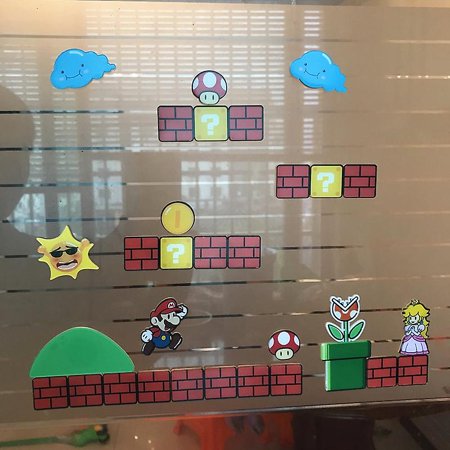 New Cartoon Super Mario Magnet Children Student Birthday Gift ...