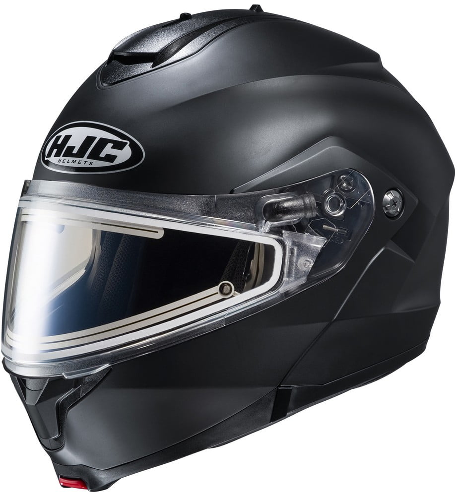 HJC C91 Modular Snow Helmet w/Electric Heated Shield Semi Flat Black SM ...