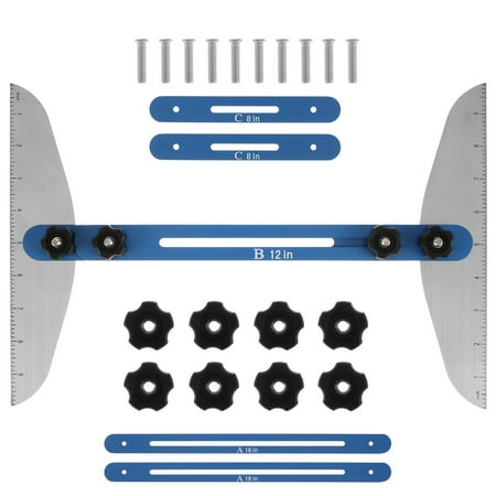 Stair Tread Template Tool Adjustable Metal Measuring Stair Tool High ...