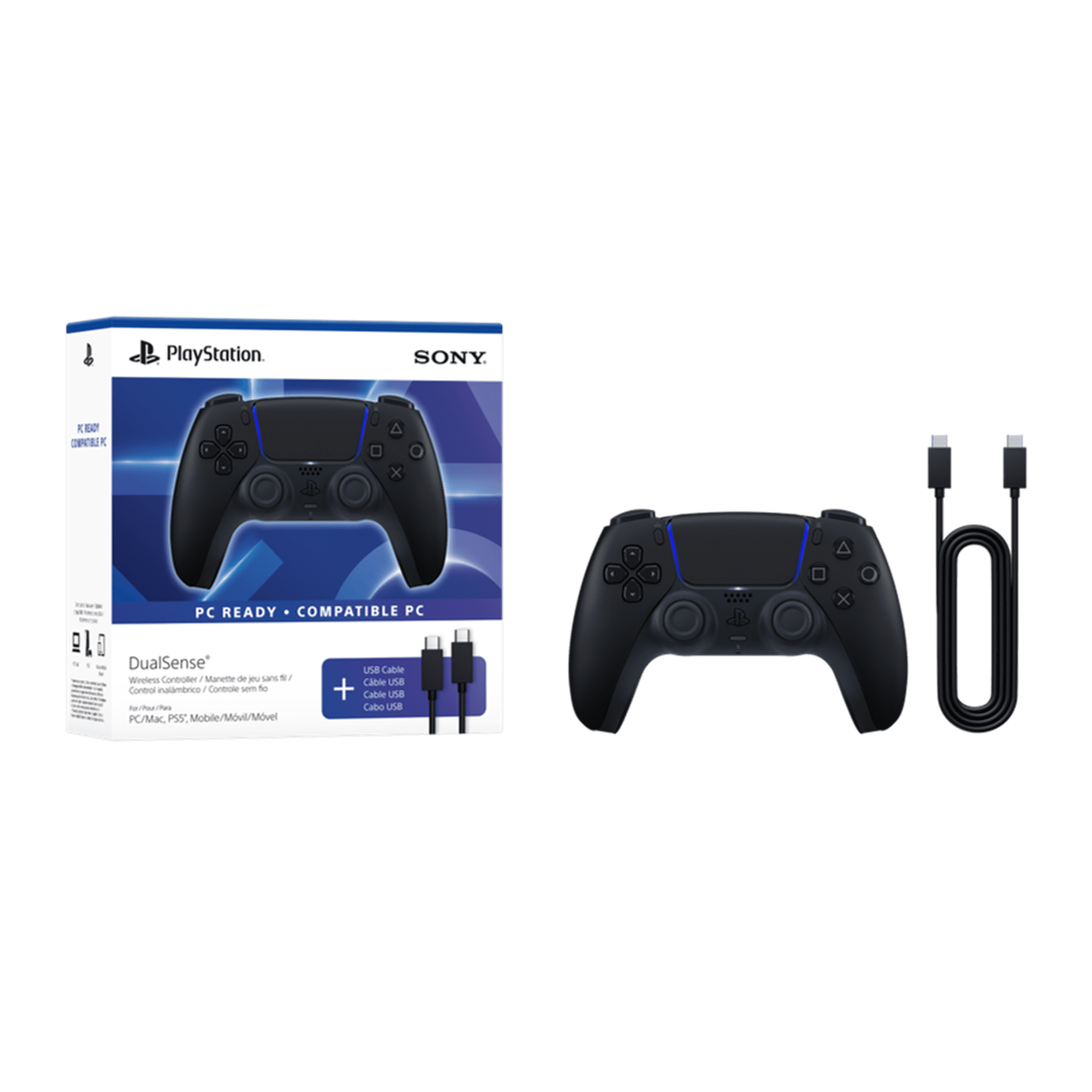 Click here for Playstation Dualsense Wireless Controller - Midnig... prices
