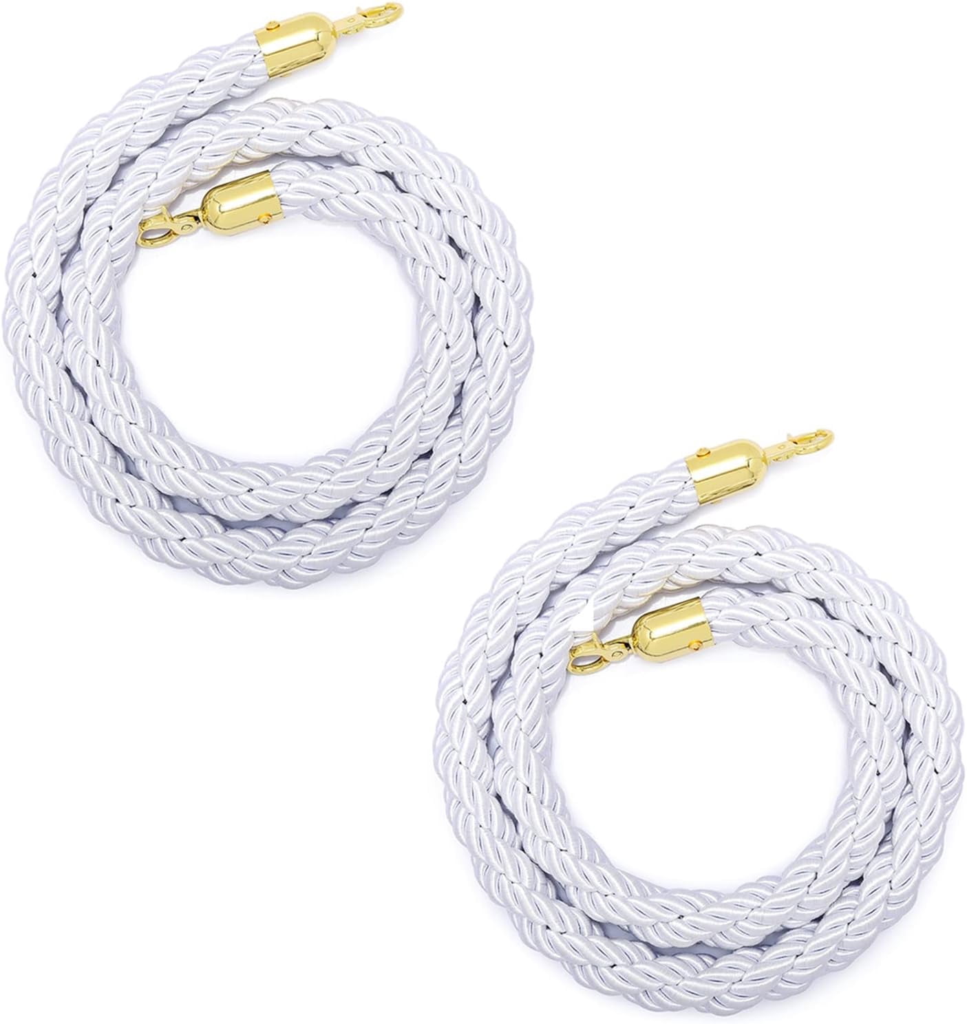 Party Event/Movie Theaters Crowd Control Rope Safety Barrier, 5ft Long ...