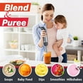 Multistick 5-in-1 Immersion Blender Handheld,12 Speed Hand Mixer-Turbo ...