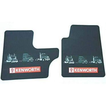 Peterbilt OEM Logo Rubber Semi Truck Set Floor Mats PBL0G0567 for 567 ...