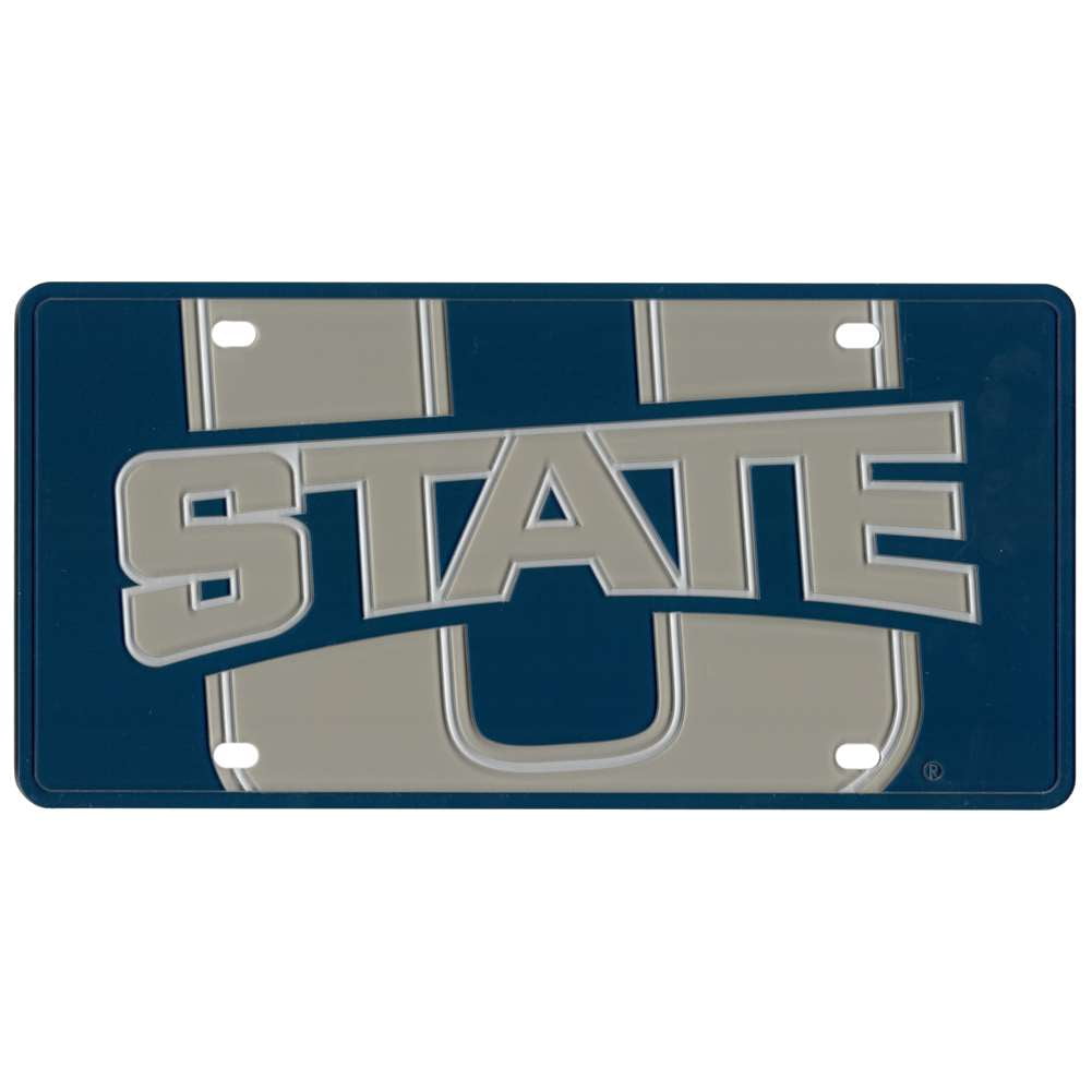 Utah State Aggies Full Color Mega Inlay License Plate - Walmart.com