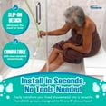 NEW Rinseroo: Slip-On Handheld Shower Attachment Hose w/Spray Head ...