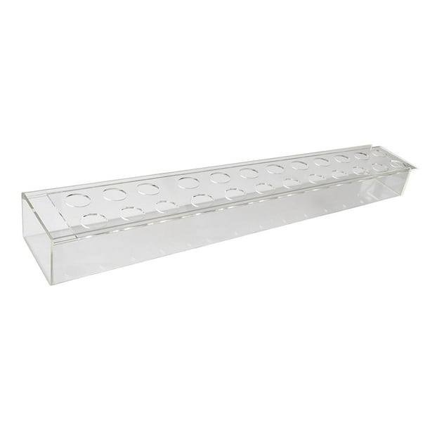 Clear Acrylic Flower Vase Rectangular Flower Vases Centerpiece for Bar ...