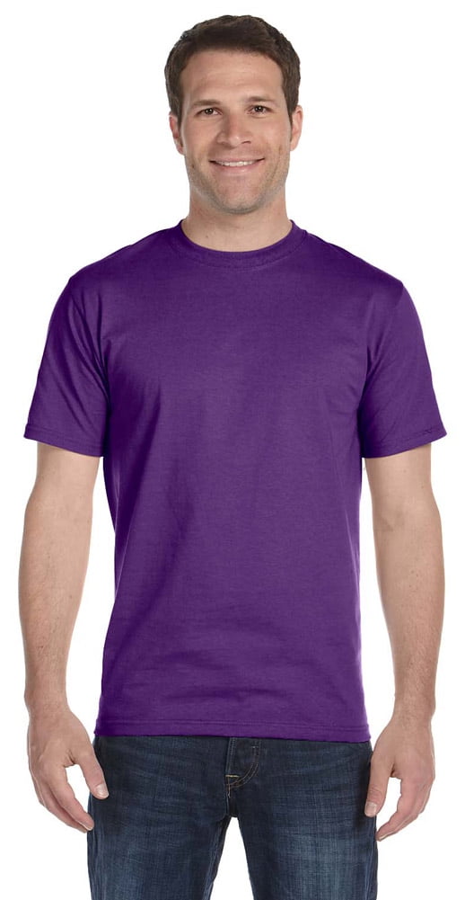 Gildan G800 DryBlend T-Shirt -Purple-4X-Large - Walmart.com