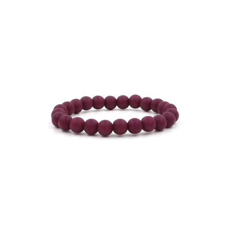 Silicon Rubber Red Wine Bead Bracelets | Walmart Canada
